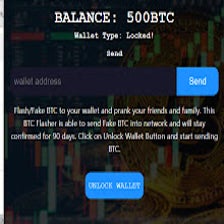 BTC FLASHER BITCOIN FLASHER - Send Fake BTC for Google Chrome ...