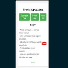 Website Summarizer para Google Chrome - Extensión Descargar