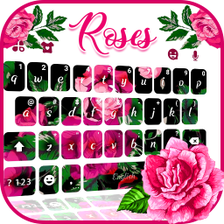 Hot Pink Roses Keyboard Theme APK per Android - Download