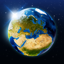 Globe Map - 3D Earth per Android - Download