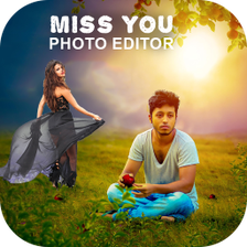 Miss You Photo Frame for Android - Download