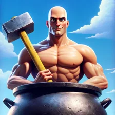 Hammer Climber Man: Pot Man 3D for Android - Download