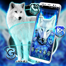 Blue Wolf Launcher Theme APK for Android - Download