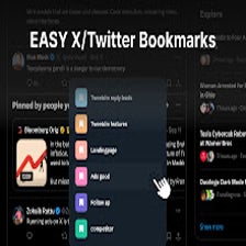 Easy X / Twitter Bookmark Folder for Google Chrome - Extension Download