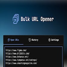 Bulk URL Opener Google Chrome 용 - 확장 프로그램 다운로드