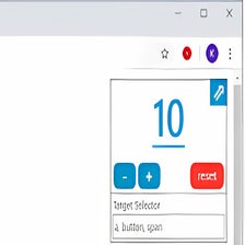 Button Counter Overlay for Google Chrome - Extension Download
