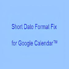 Short Date Format Fix For Google Calendar™ para Google Chrome ...