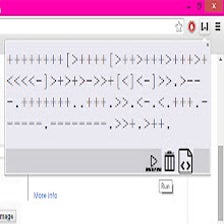 Brainfuck interpreter per Google Chrome - Estensione Download