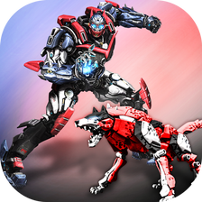 UK Police Real Robot Wolf Transforming Robot Games APK pour Android ...
