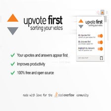 Upvote First for StackOverflow para Google Chrome - Extensión Descargar
