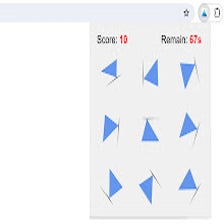 Unique Triangle Hunt Game for Google Chrome - Extension Download