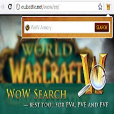World of Warcraft Search pour Google Chrome - Extension Télécharger