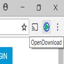 OpenDownload Google Chrome 용 - 확장 프로그램 다운로드