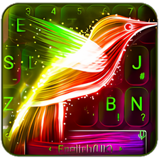 Neon Bird Keyboard Theme para Android - Descargar