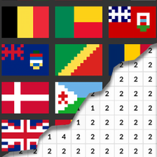 Flags Pixel Coloring By Number para Android - Descargar