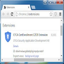 CFCA CertEnrollment.CZCB Extension for Google Chrome - Extension Download