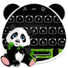 Cute Panda - Keyboard Theme for Android - Download