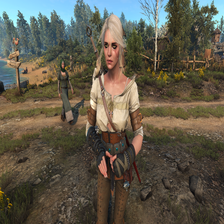 Ciri alternative hands look for The Witcher 3: Wild Hunt - Mod Download