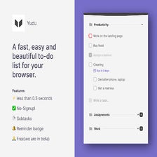 Yudu To-do List for Google Chrome - Extension Download