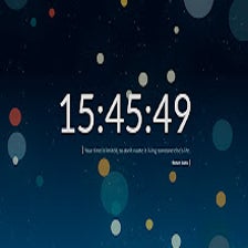New Tab Clock for Google Chrome - Extension Download