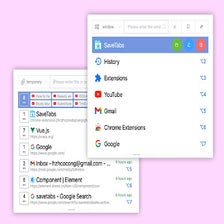 SaveTabs - Window & Tab Manager für Google Chrome - Erweiterung Download