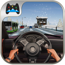 Racing in Car: Snow Traffic per Android - Download