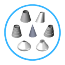Cones Calculators : Frustum, Eccentric, Toricone APK for Android - Download