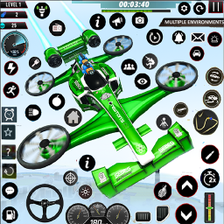 Flying Formula Car Racing Game para Android - Descargar