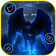 Fake, Mask, Neon, Angel Themes & Wallpapers APK para Android - Descargar