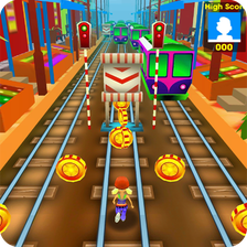 Subway Train Surf Run Fun 3D for Android - Download