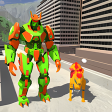 Wolf Robot Game: Robot Transforming Games para Android - Descargar