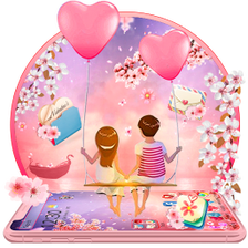 Heart Couple Themes Live Wallp para Android - Descargar