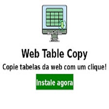 Web Table Copy Google Chrome 용 - 확장 프로그램 다운로드