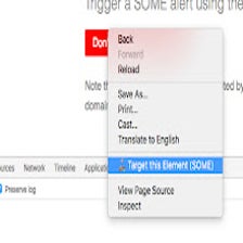 Same Origin Method Execution - Targeting Tool for Google Chrome - Extension Download