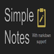 Simple Notes para Google Chrome - Extensión Descargar
