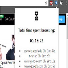Time-Tracker pour Google Chrome - Extension Télécharger