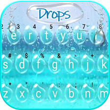 Glass Water Keyboard Theme APK para Android - Download