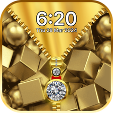 Gold Zip Lock Screen App para Android - Descargar