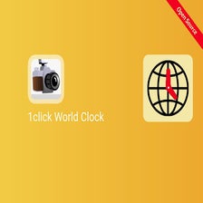 1click World Clock para Google Chrome - Extensión Descargar