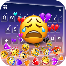 Cry Emojis Gravity Keyboard Background for Android - Download