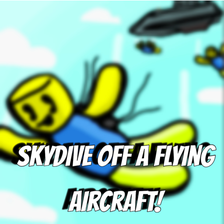 Skydive off a Flying AirCraft para ROBLOX - Juego Descargar