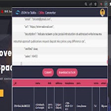 JSON to Table Converter - Chiku Converter Google Chrome 용 - 확장 프로그램 다운로드