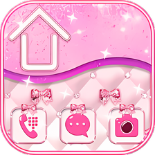 Pink Bow Launcher APK per Android - Download