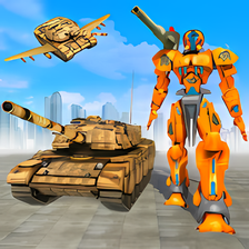Flying Air Robot Transform Tank Robot Battle War per Android - Download