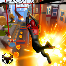 Subway hero spider : endless Dash Runner para Android - Descargar