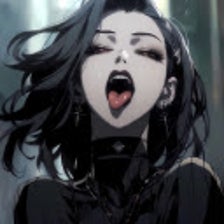 Dark Goth Girl Live Wallpaper para Google Chrome - Extensión Descargar