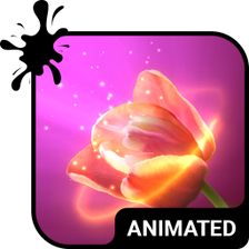 Tulips Animated Keyboard Liv para Android - Descargar