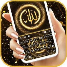 Gold Glitter Allah Theme for Android - Download