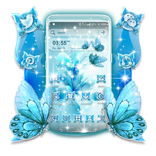 Flower Butterfly Glitter Launcher Theme APK pour Android - Télécharger
