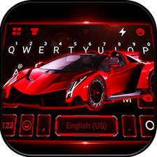 Racing Red Sports Car Keyboard Theme APK pour Android - Télécharger